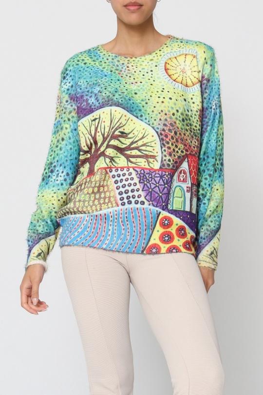 Jumpers Women CL143-IMPRIMÉ CMP55 / DIX-ONZE | Efashion Paris on eFashion.