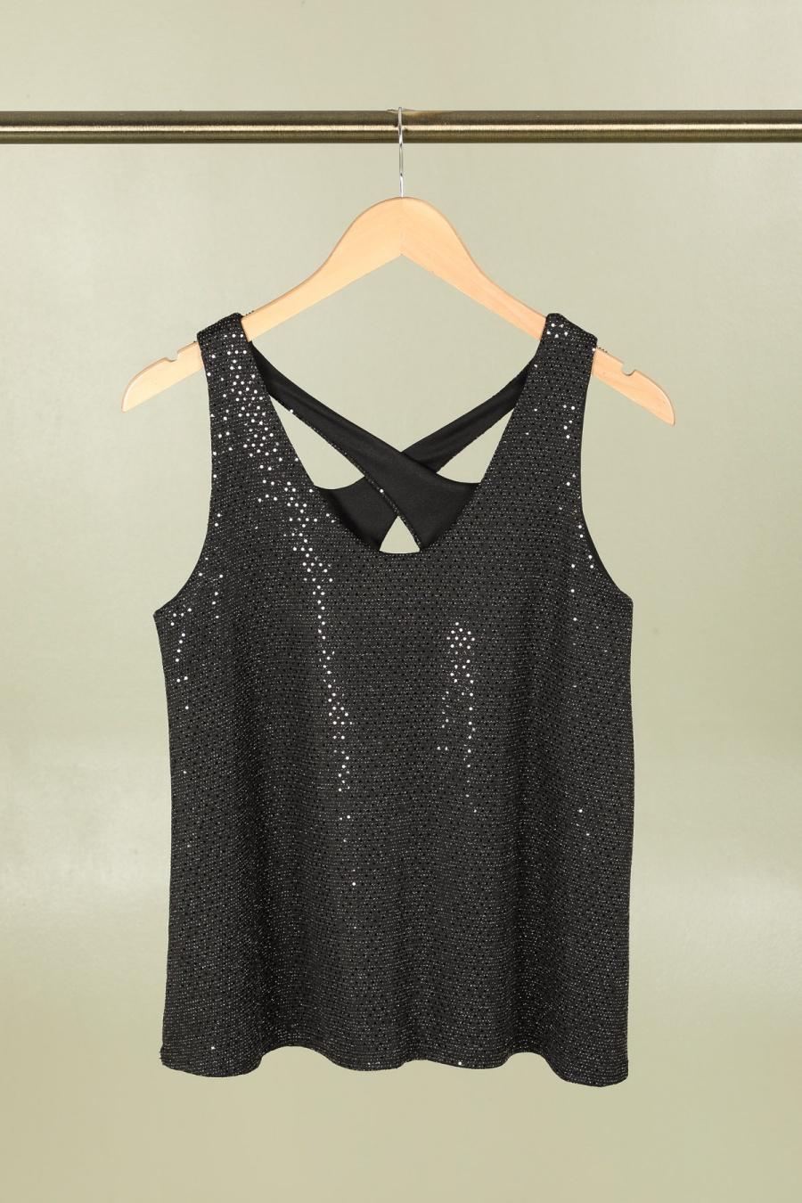 Débardeurs Femme 1840A-NOIR AXANGE | Efashion Paris sur eFashion.