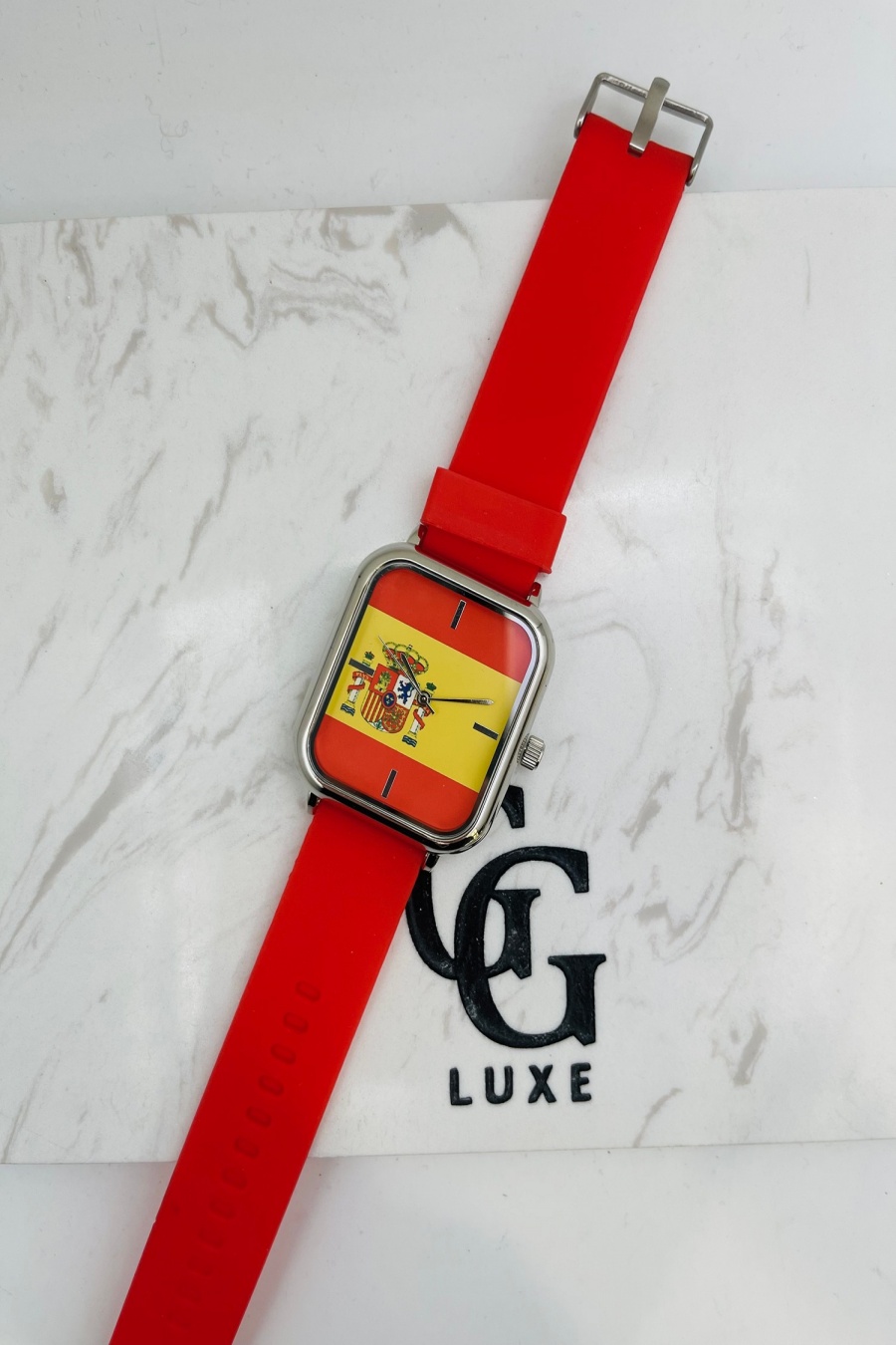 Montres Homme Accessoires FZ-B033-H-ESPAGNE-A-ROUGE MICHAEL JOHN ET GG ...