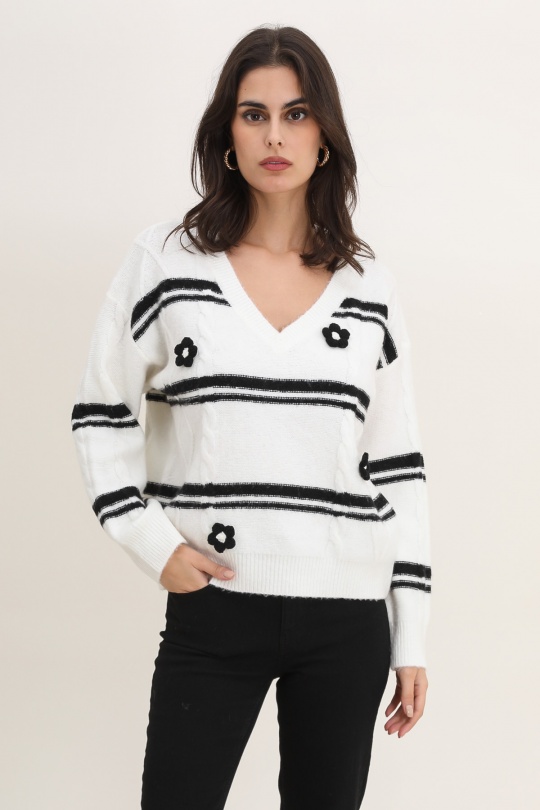 Pulls Femme IY23751-NOIR Cherry Paris | Efashion Paris sur eFashion.