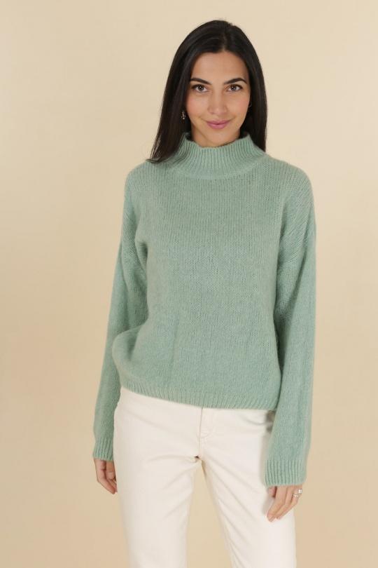 Pulls Femme P5089-VERT D'EAU New sensation | Efashion Paris sur eFashion.