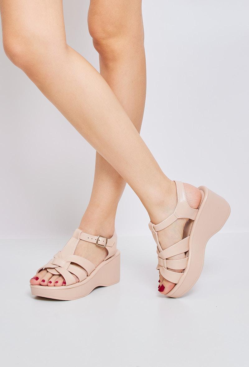 Sandales Chaussures SY1047B-BEIGE ABLOOM | Efashion Paris sur eFashion.