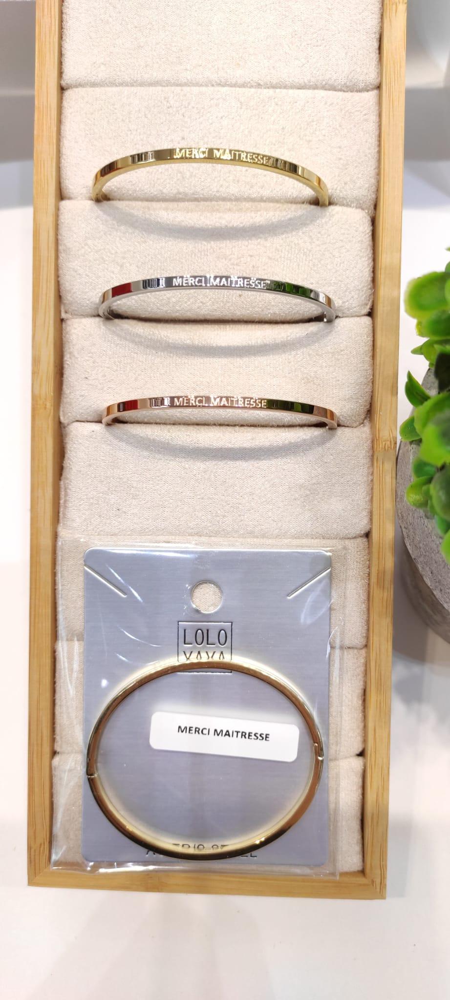 Bracelets Accessoires MERCIMAITRESSE34221-ROSE LOLO & YAYA | Efashion ...