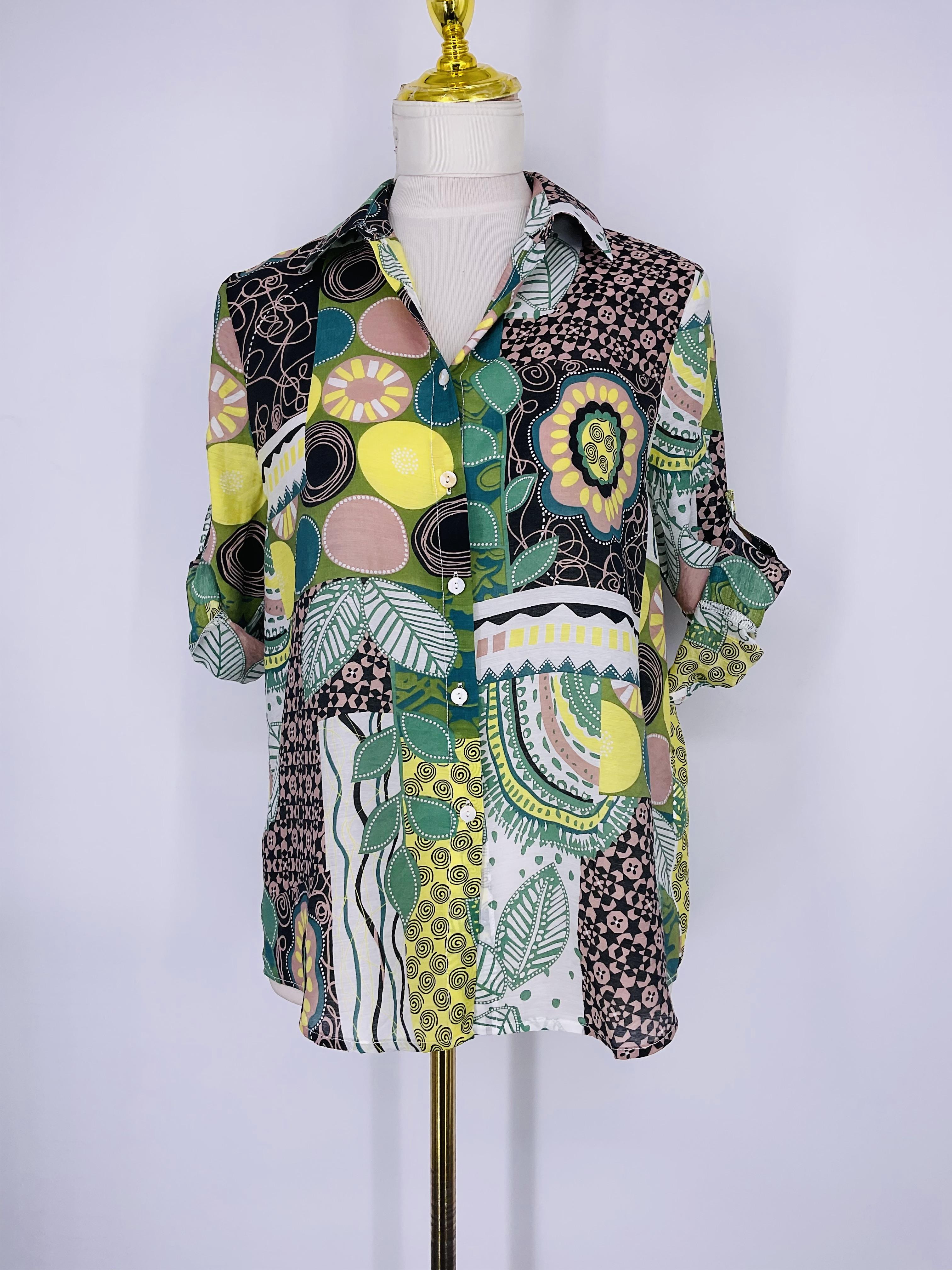 Chemises Femme 113897-3-VERT SWEET & EXCELLENT | Efashion Paris sur eFashion.