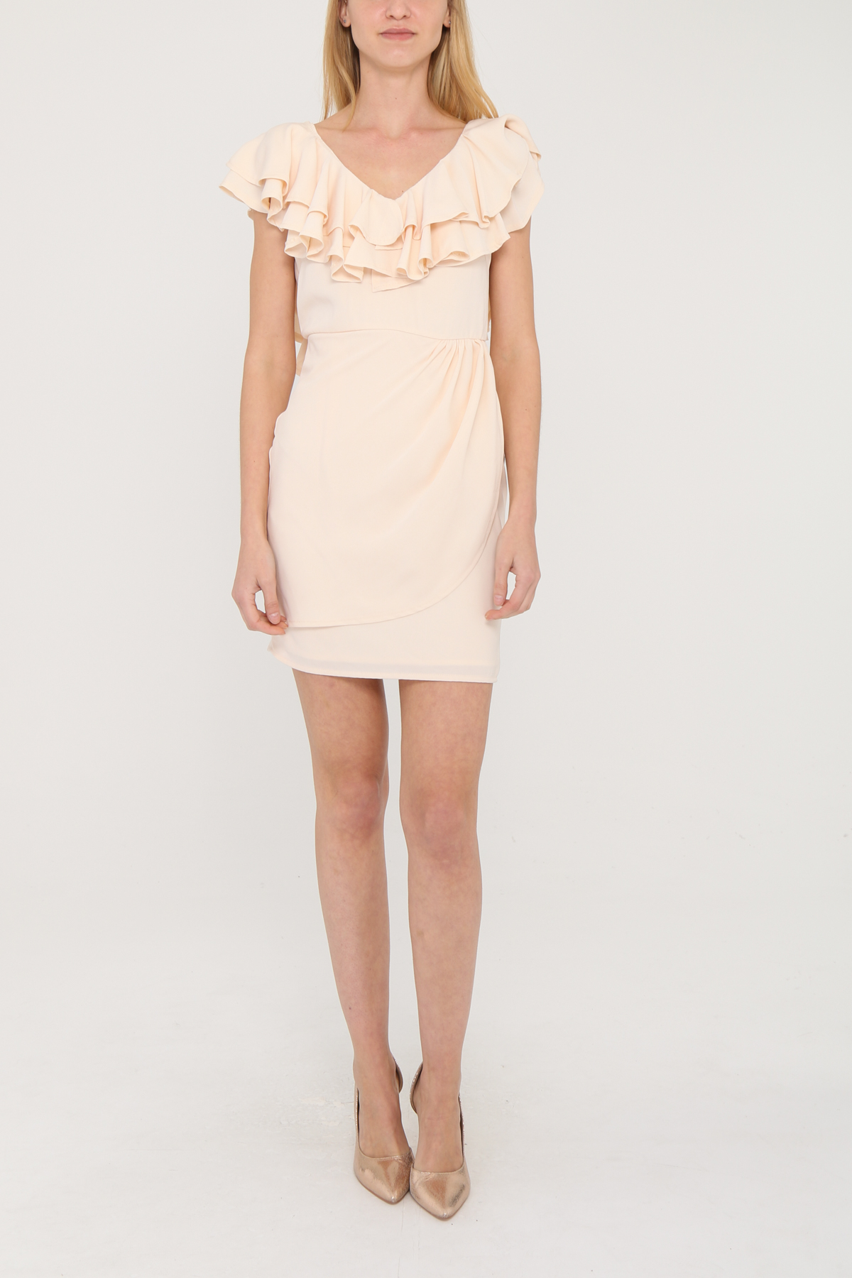 Robes courtes Femme 811320-CRÈME Danity | eFashion Paris sur eFashion.