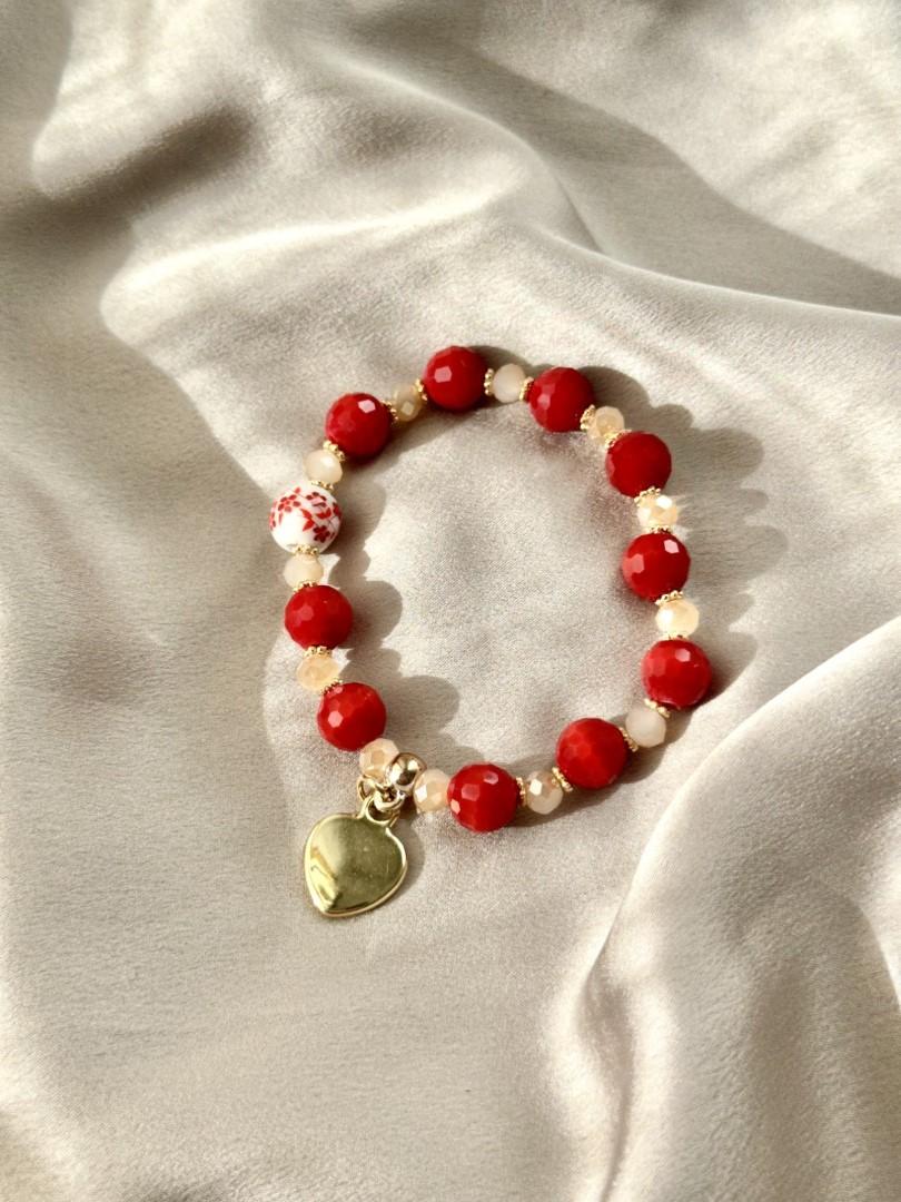 Bracelets Accessoires BR702-ROUGE D Bijoux | Efashion Paris sur eFashion.