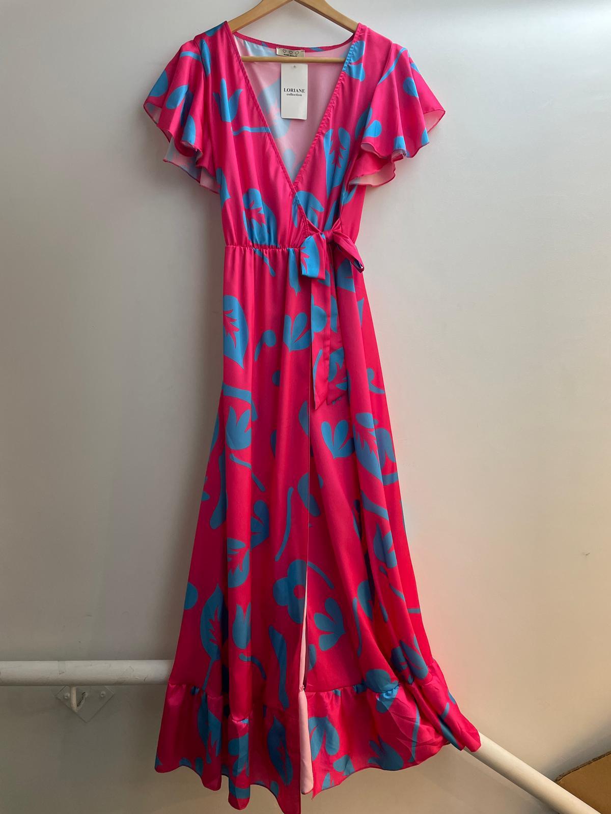 Robes longues Femme 22268B-FUCHSIA Loriane | Efashion Paris sur eFashion.
