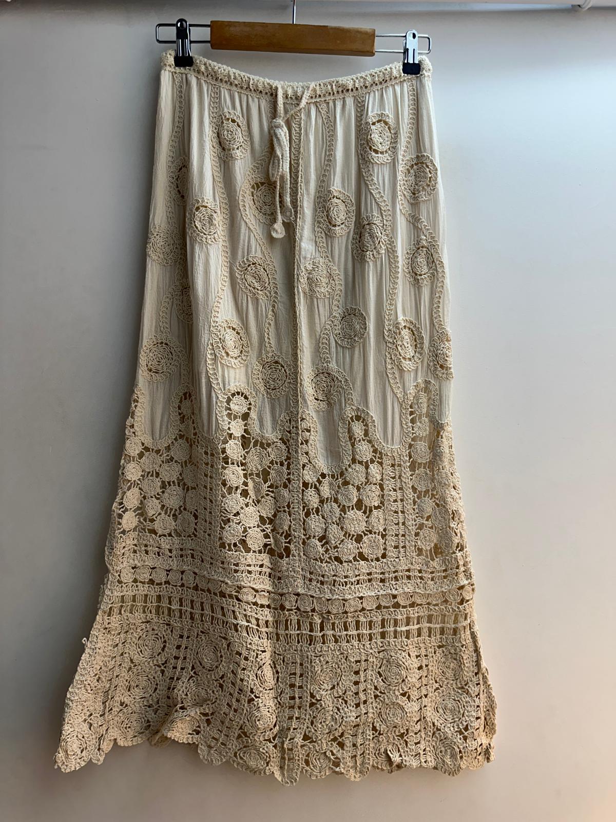 Gonne Donna 1740-BEIGE Loriane | Efashion Paris su eFashion.