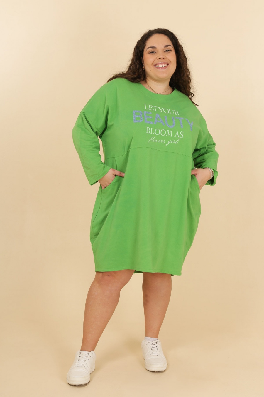 Robes & Combinaisons Femme 1491-VERT GAZON Laura Paris (MKL) | Efashion ...