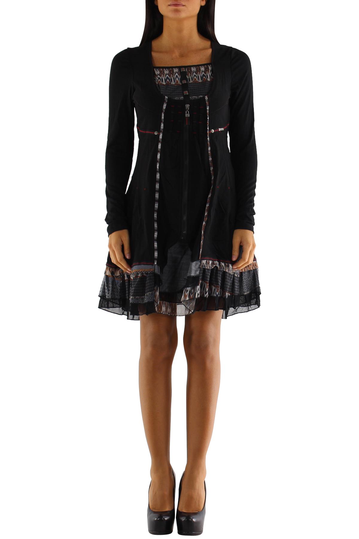 Robes & Combinaisons Femme GT457-NOIR C FAIT POUR VOUS | Efashion Paris ...