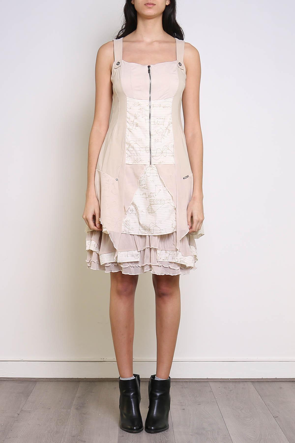 Robes & Combinaisons Femme 685-G-BEIGE C FAIT POUR VOUS | eFashion ...