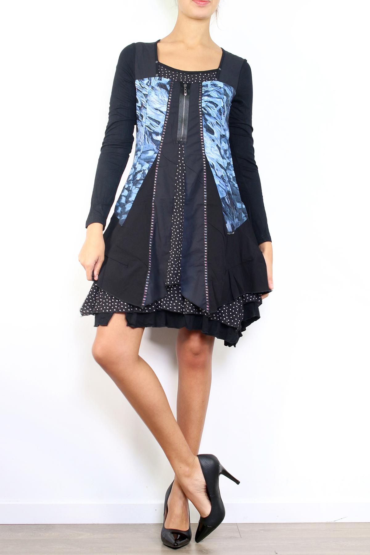Robes & Combinaisons Femme 759-G-BLEU C FAIT POUR VOUS | Efashion Paris ... Robes & Combinaisons Femme 759-G-BLEU C FAIT POUR VOUS | Efashion Paris ...