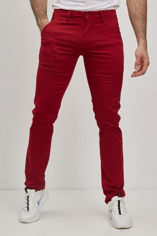 Pantalons Homme E5710-R-ROUGE MENTEX HOMME | Efashion Paris sur eFashion.