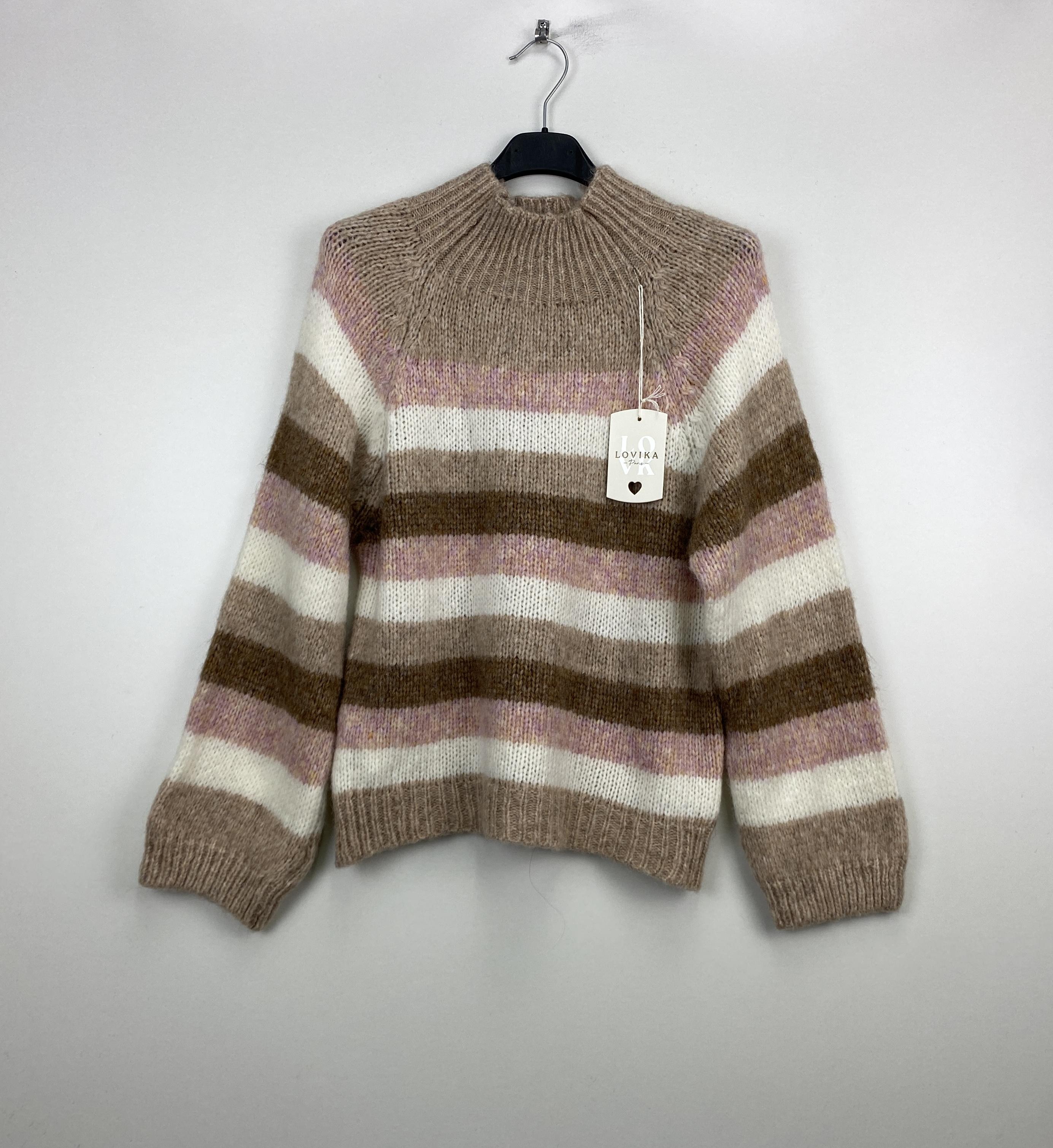 Jumpers Women 50577-BEIGE LOVIKA | Efashion Paris on eFashion.