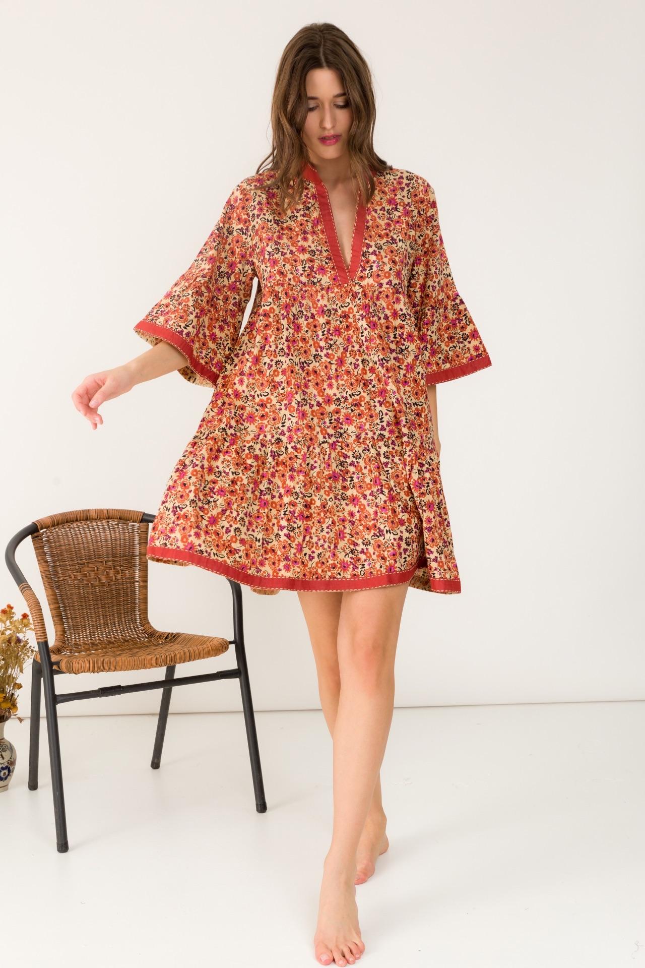 Robes courtes Femme YYCD292_847-ROUGE Orice | Efashion Paris sur eFashion.