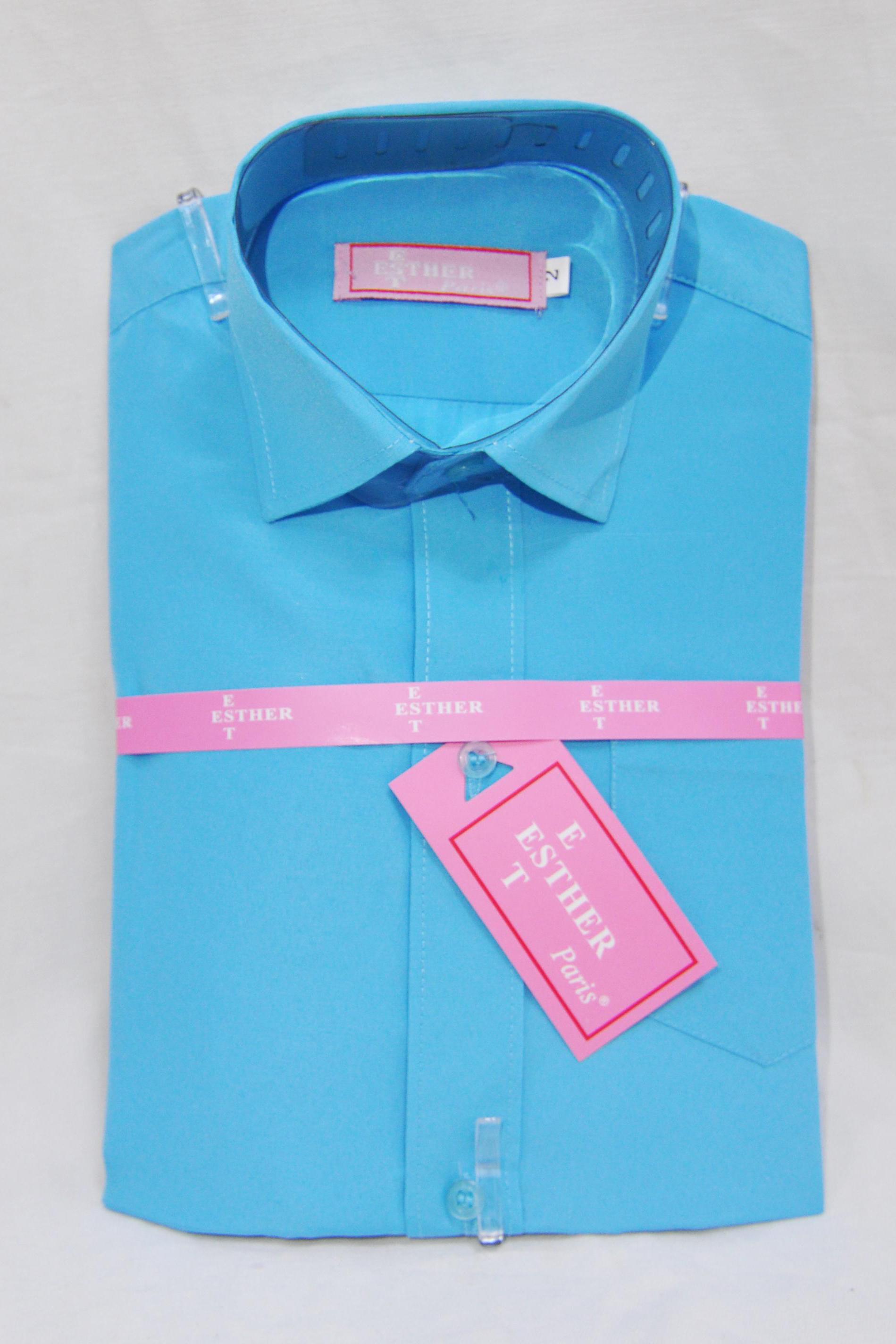 Hauts Enfant & Bébé CHEMISE-TURQUOISE Esther | Efashion Paris sur eFashion.
