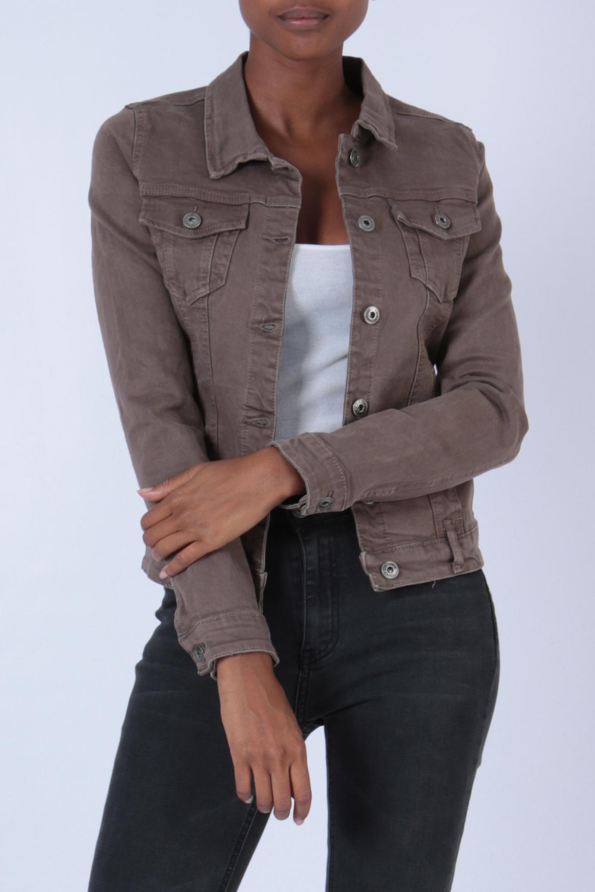 Jackets Women E087-TAUPE C.DENIM by ZAC & ZOE | Efashion Paris on eFashion.