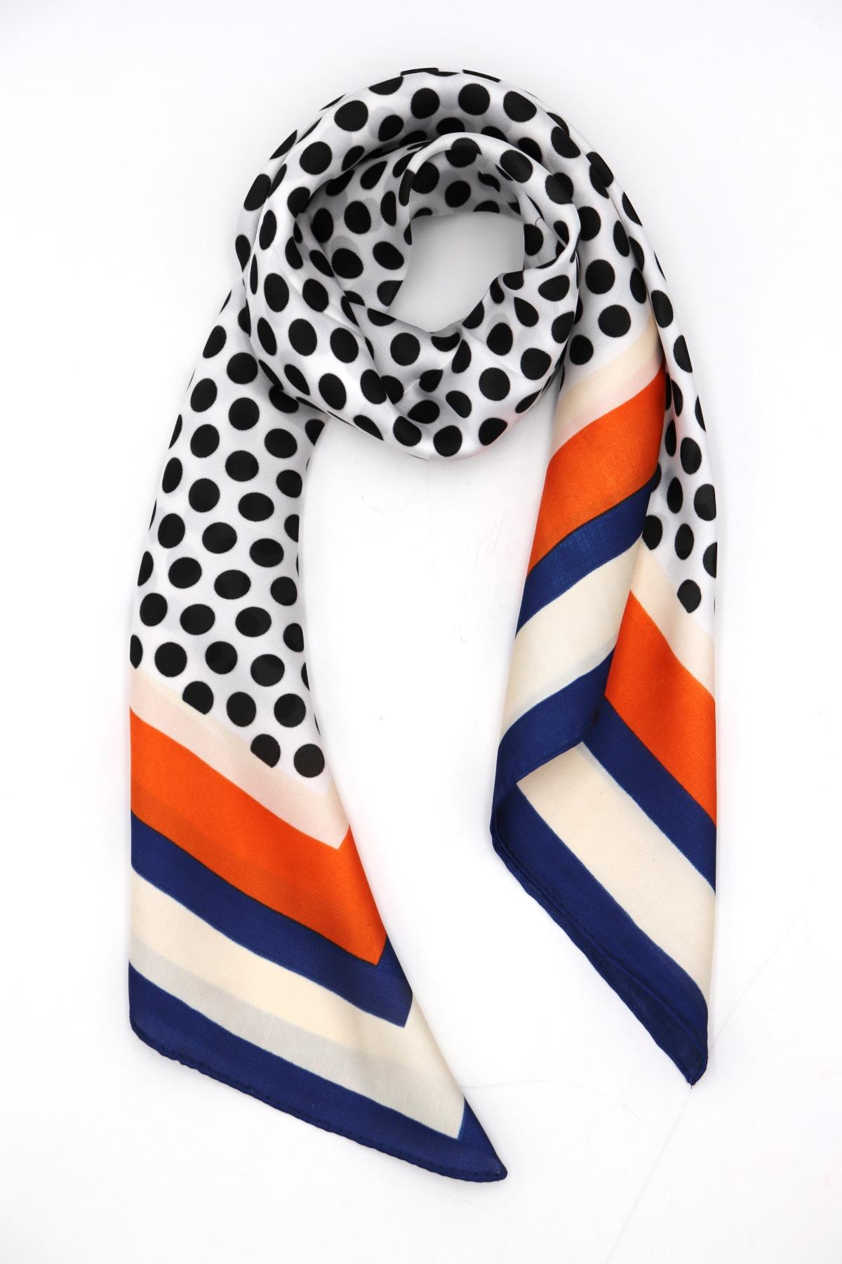 Foulards Accessoires SQ23001-ORANGE Lil Moon | Efashion Paris sur eFashion.