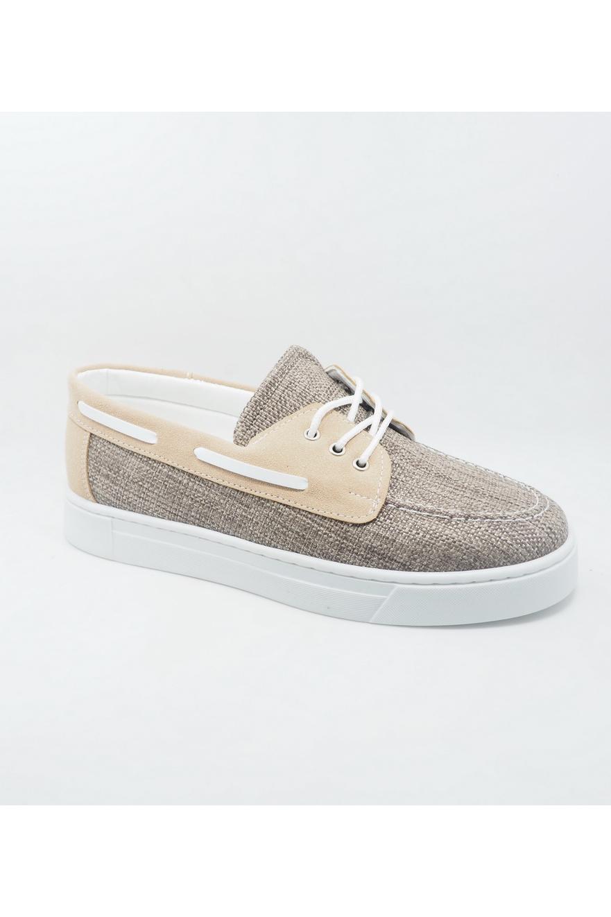 Moccasin Shoes KT10-BEIGE Galax | Efashion Paris on eFashion.