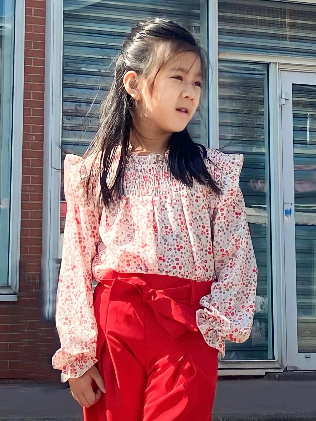 Hauts Enfant & Bébé TOP315-ROUGE Mini Mignon Paris | Efashion Paris sur ...