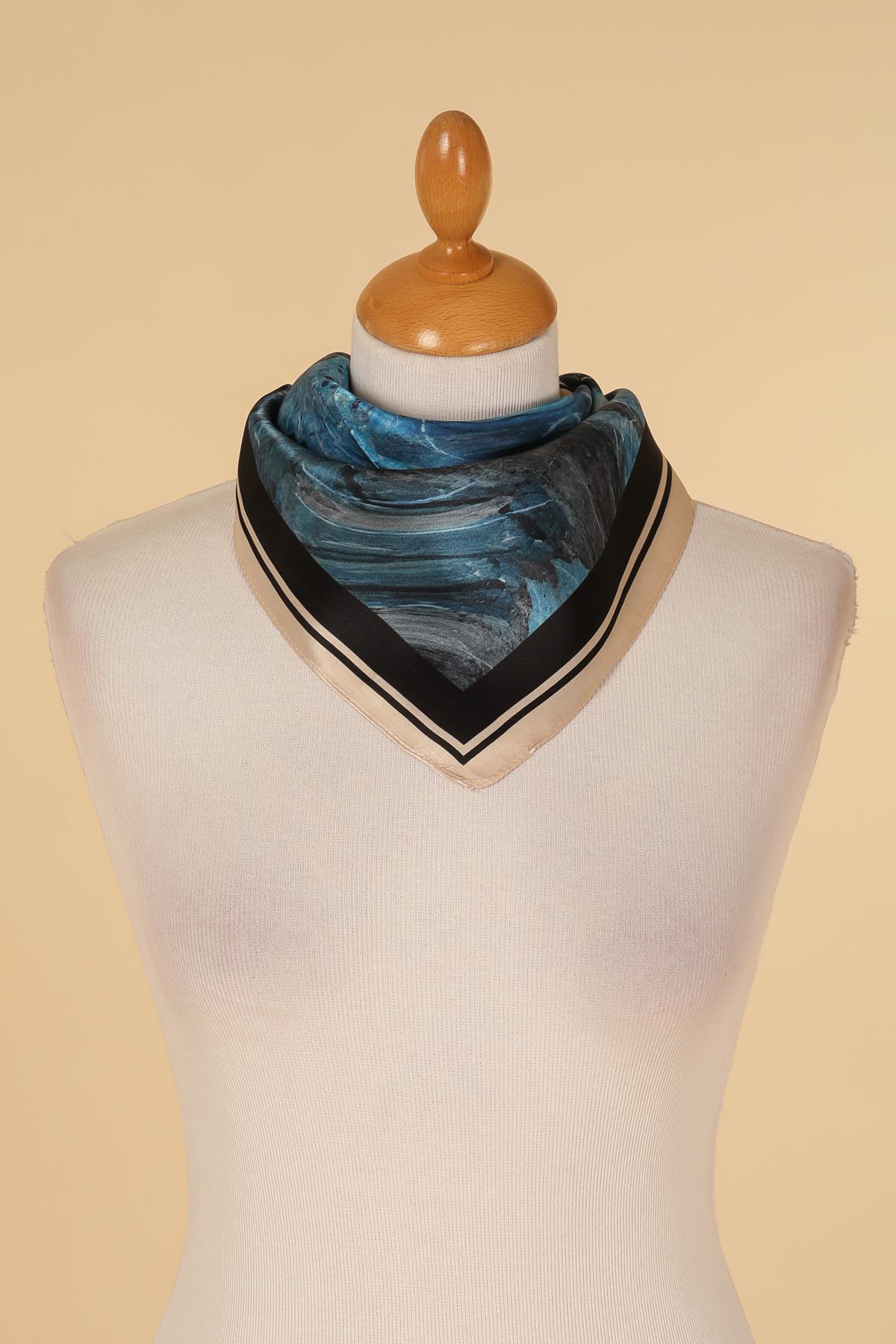 Foulards Accessoires SF01-BLEU/BLANC FANLI | Efashion Paris sur eFashion.