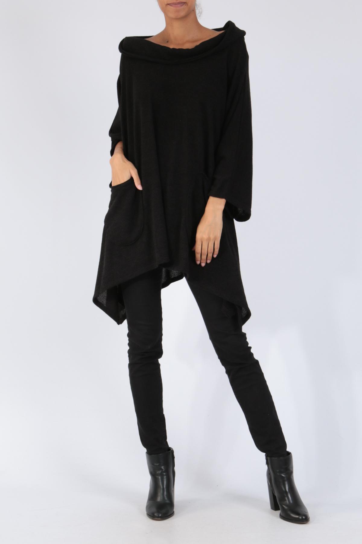 Tuniques Femme T3216-NOIR CHANA MOD | Efashion Paris sur eFashion.