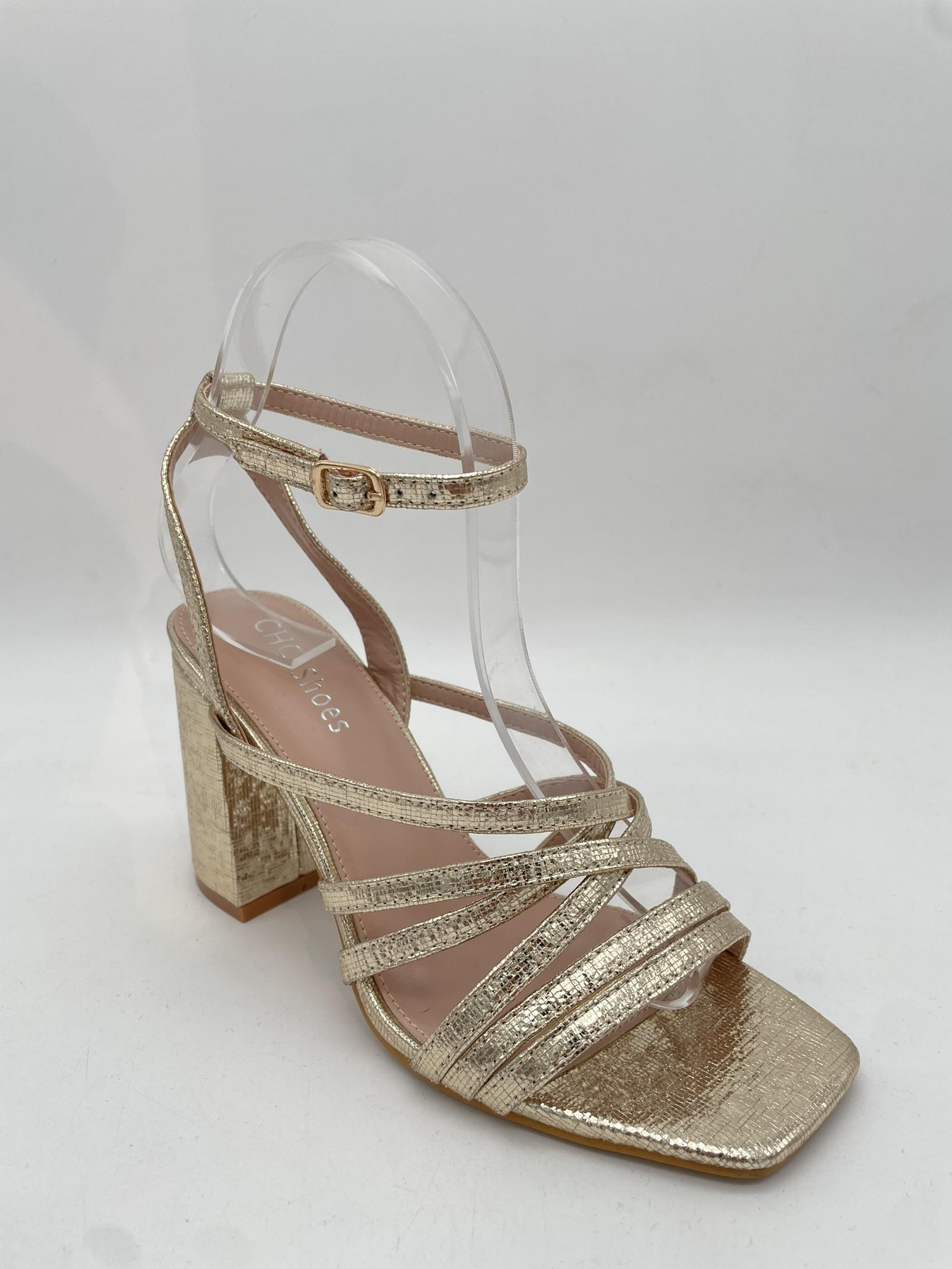 Sandales Chaussures N23-1005-GOLD CHC Shoes | Efashion Paris sur eFashion.