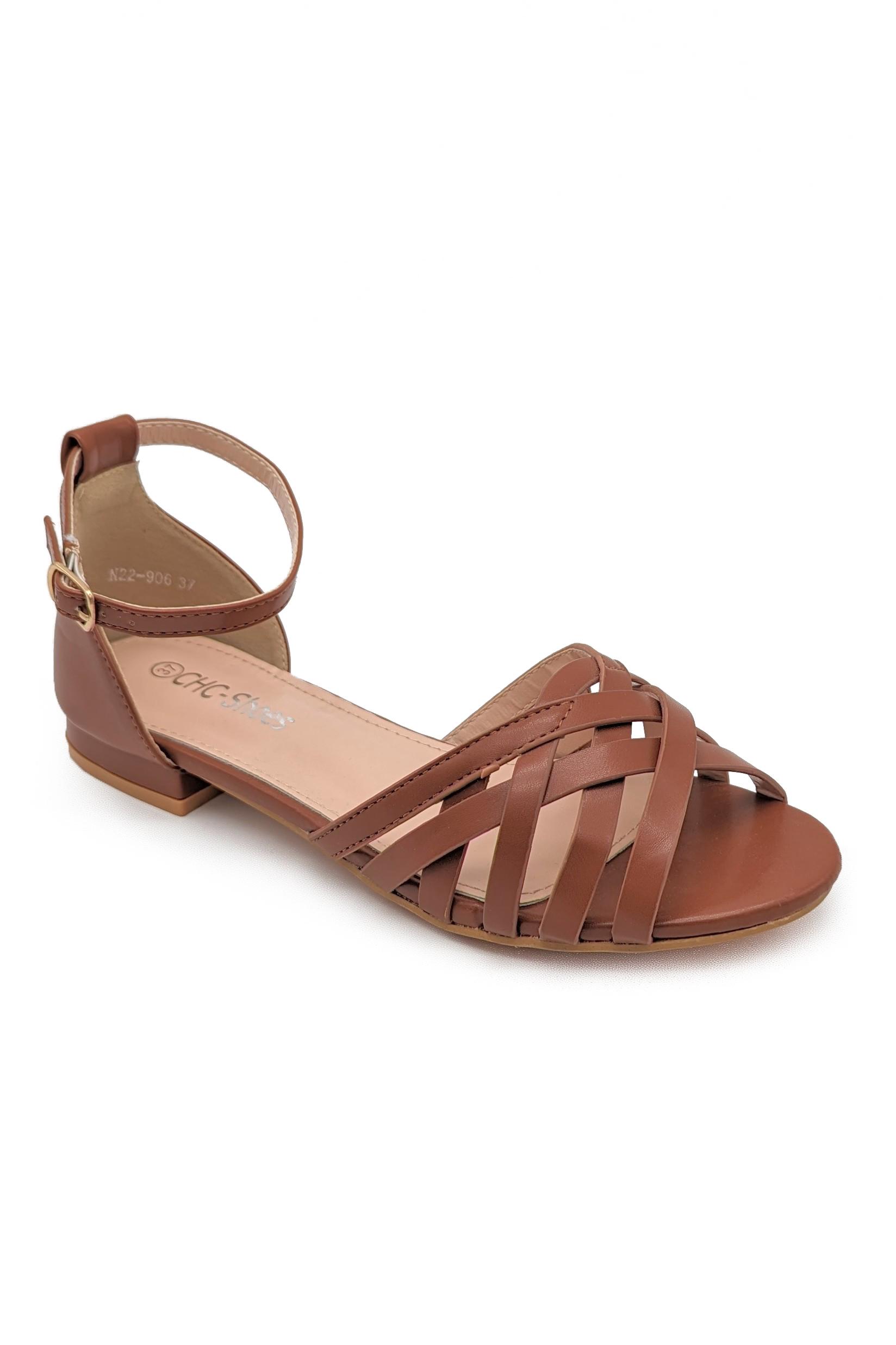 Sandales Chaussures N22-906-CAMEL CHC Shoes | Efashion Paris sur eFashion.