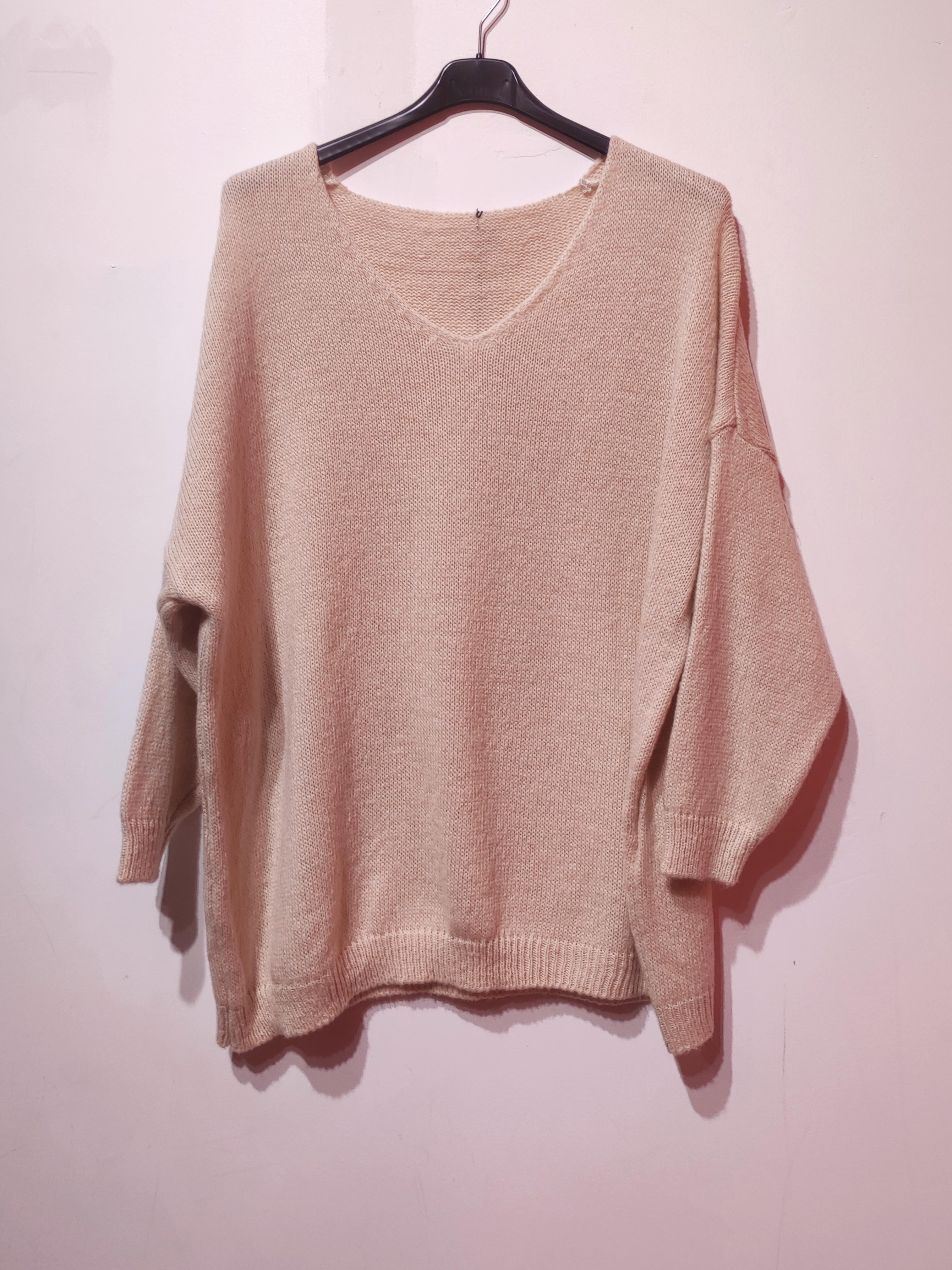 Pulls Femme ROMA PULL HIVER-BEIGE POMELO PARIS | Efashion Paris sur eFashion.