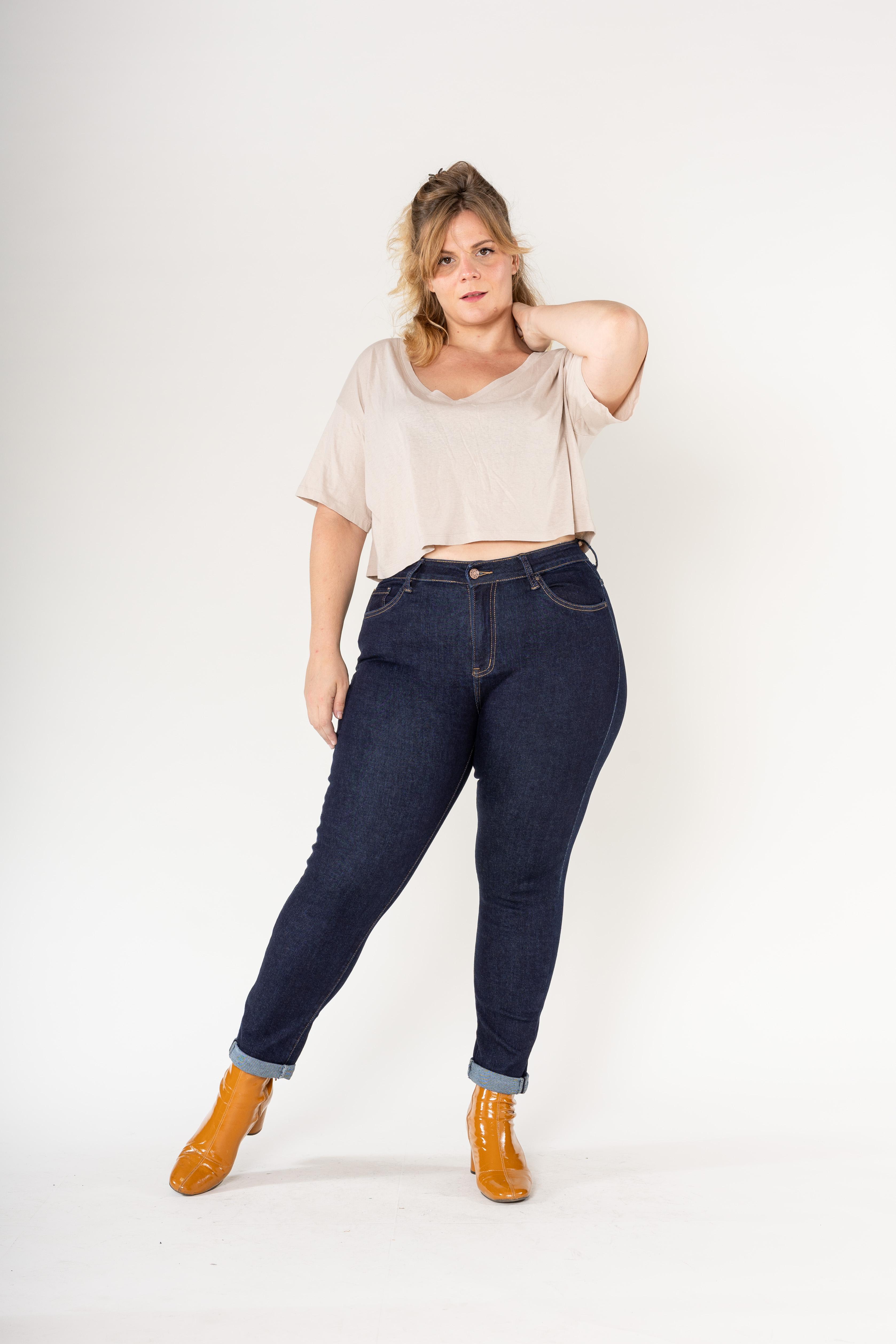 Jeans Women P102-18-BLEU BRUT Nina Carter | Efashion Paris on eFashion.