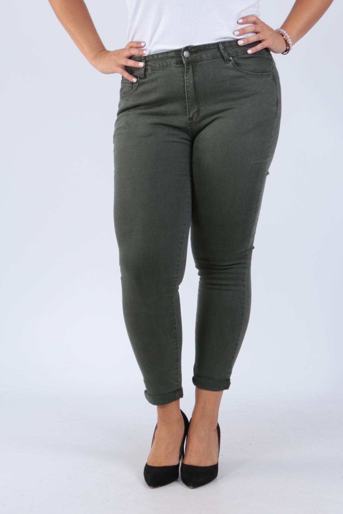Jeans Femme J210-2-KAKI Simply Chic | Efashion Paris sur eFashion.