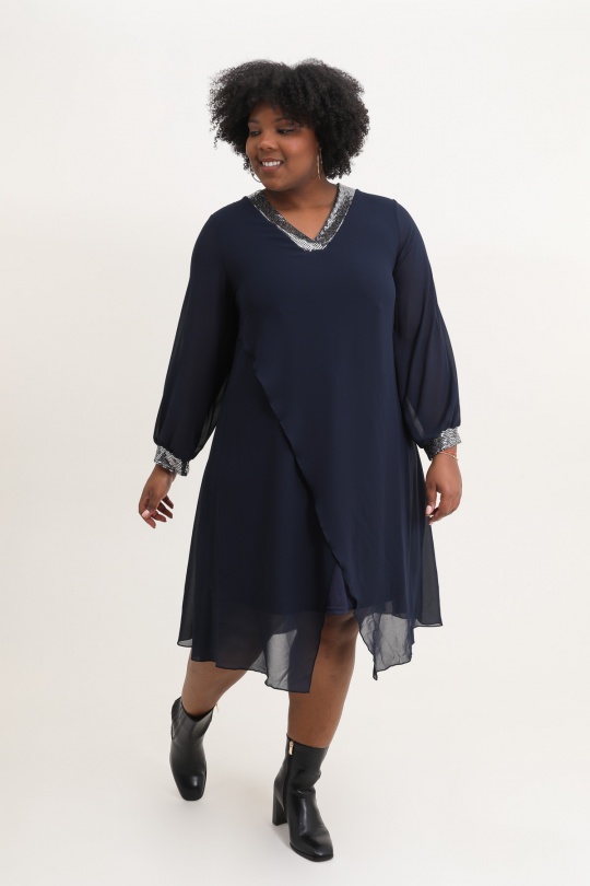 Robes & Combinaisons Femme R1651-BLEU MARINE 2W Paris | Efashion Paris ... Robes & Combinaisons Femme R1651-BLEU MARINE 2W Paris | Efashion Paris ...