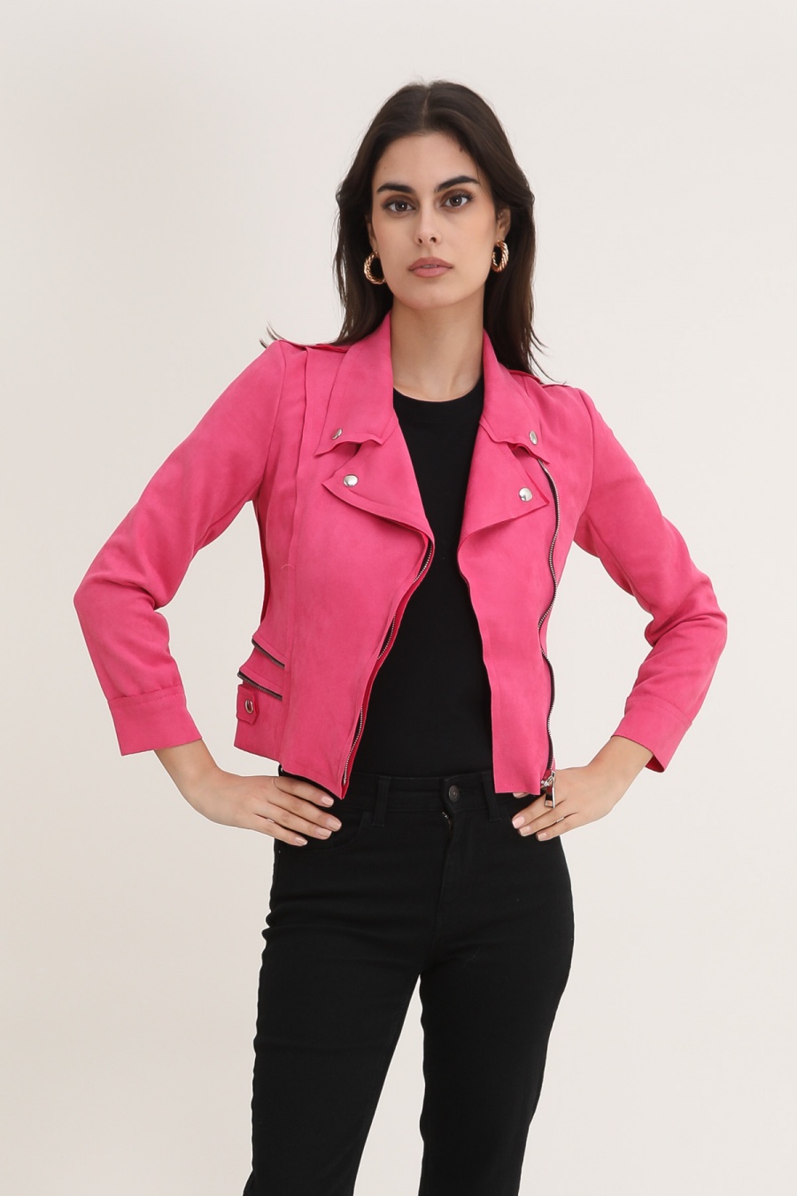 Vestes Femme 9320-2023-FUCHSIA QQ FASHION | Efashion Paris sur eFashion.