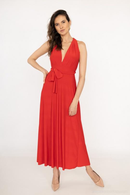 Robes courtes Femme STCO_1781CHR_PITCH-ROUGE ELLE STYLE | Efashion ...