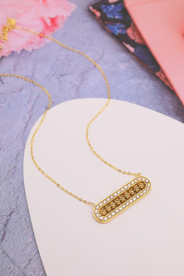 Colliers Accessoires Q23-OR J'AIME GEMME | Efashion Paris sur eFashion.