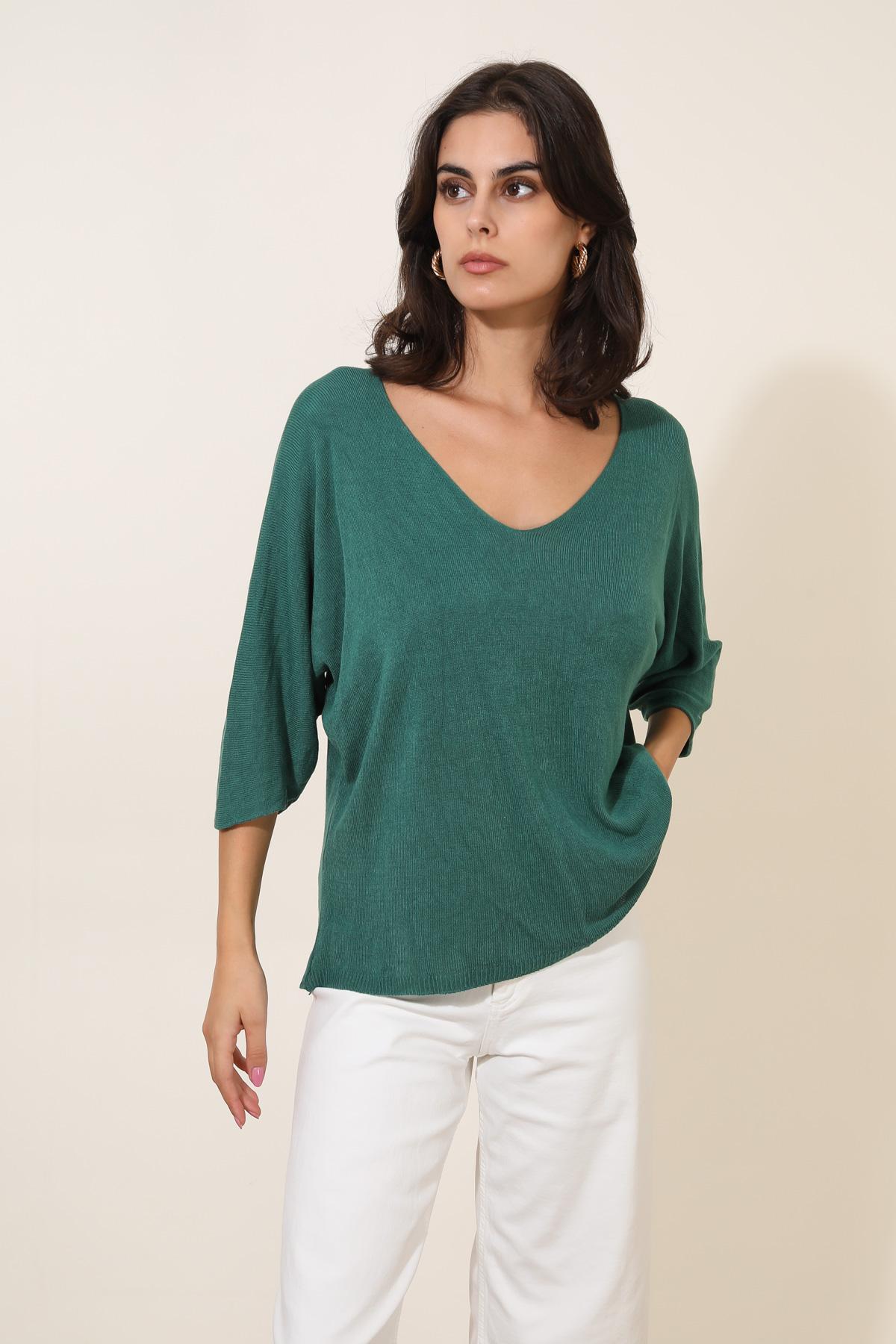 Pulls Femme PU151-VERT CBELLE | Efashion Paris sur eFashion.