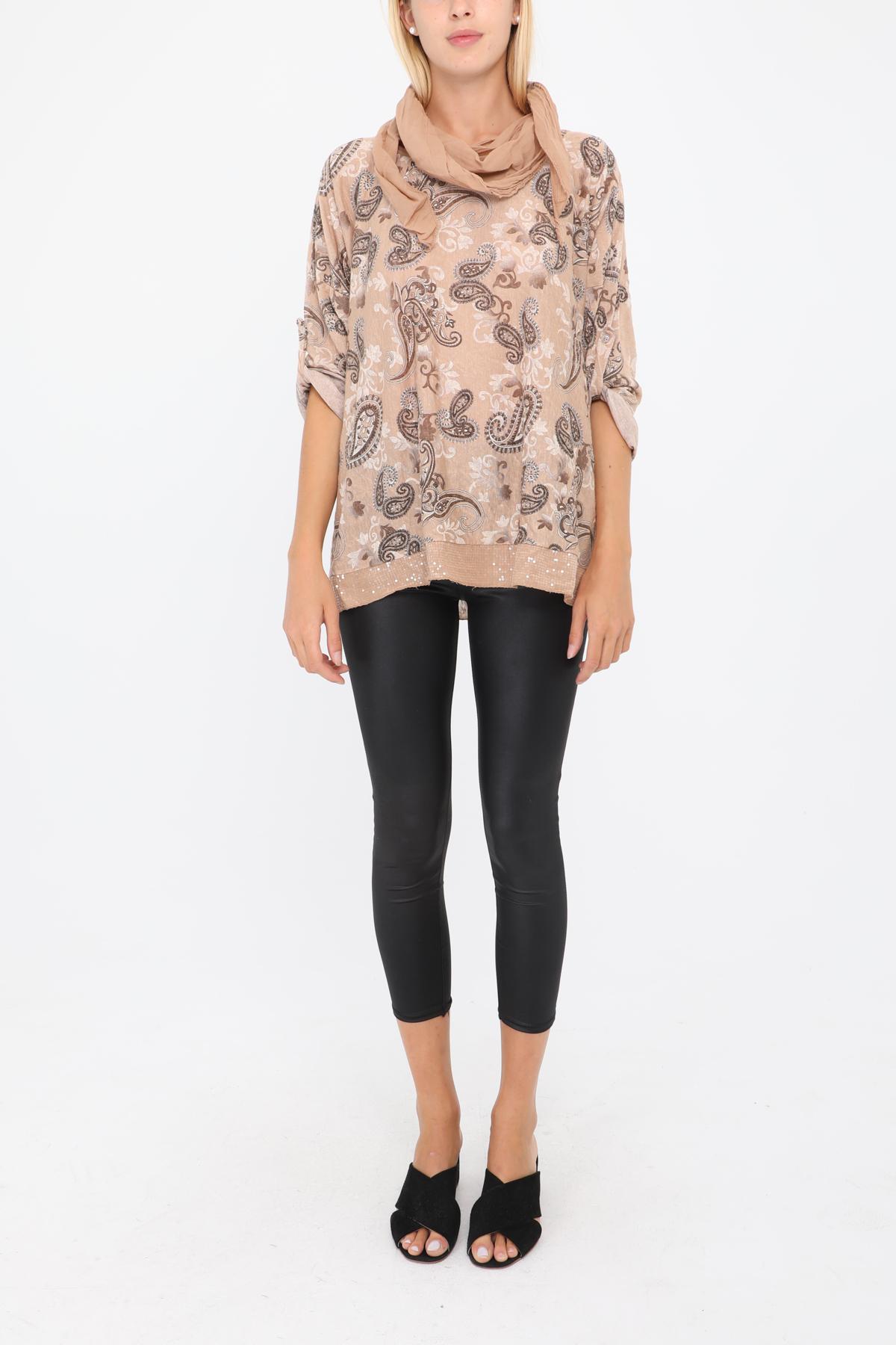 Blouses Women H08-CAMEL CBELLE | Efashion Paris on eFashion.