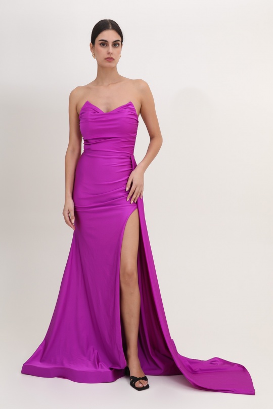 Robes de soirée Femme 819016-VIOLET FP&Co. | Efashion Paris sur eFashion.