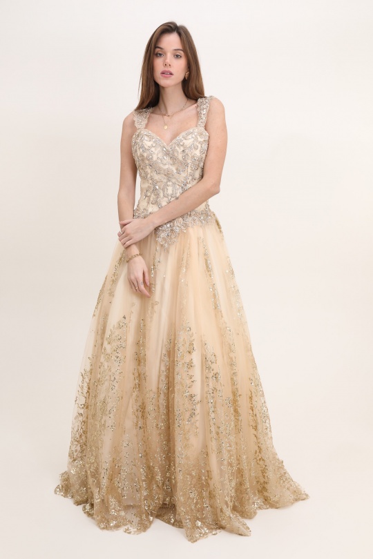 Robes de soirée Femme 838060-TAUPE FP&Co. | Efashion Paris sur eFashion.