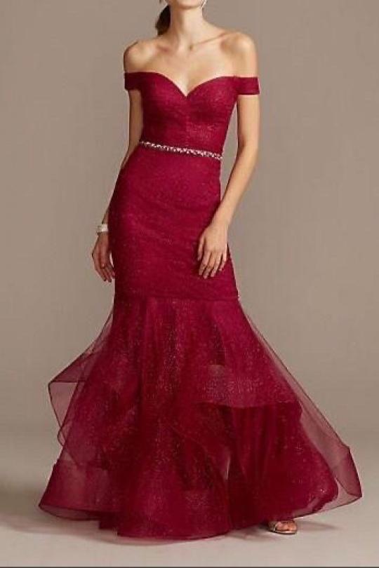 Robes de soirée Femme 816002-BORDEAUX FP&Co. | Efashion Paris sur eFashion.