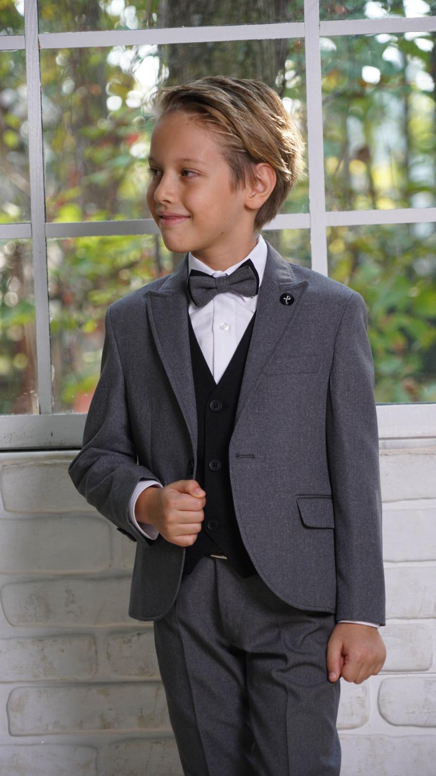 Ensembles Enfant & Bébé 20272G-GRIS FONCÉ LARA | Efashion Paris sur ...