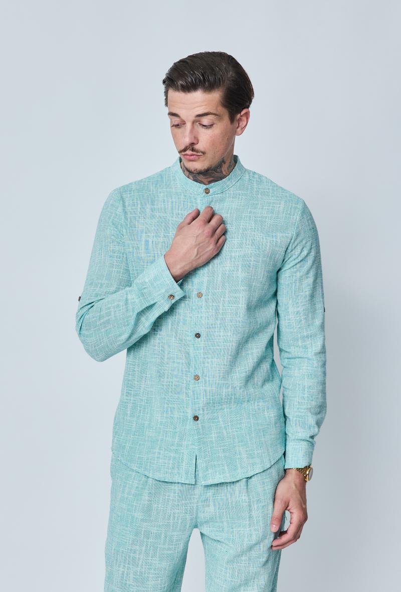 Chemises Homme X16373-VERT-VERT FRILIVIN | Efashion Paris sur eFashion.