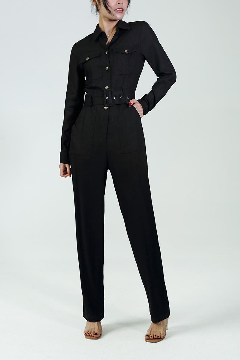 Combinaisons Femme PS8785-NOIR COPPEROSE | Efashion Paris sur eFashion.